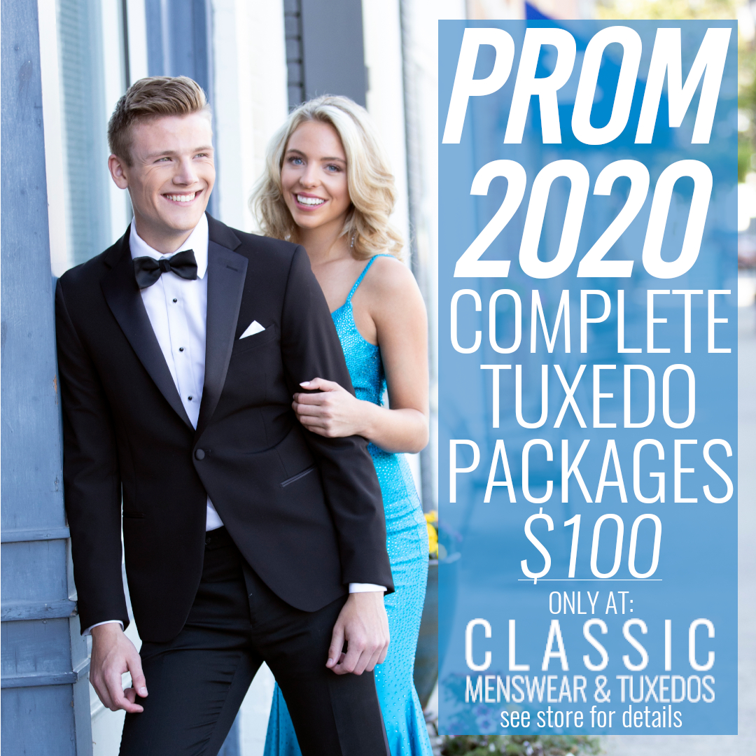 Prom 2020 Special Offer! : Classic Tuxedos & Suits